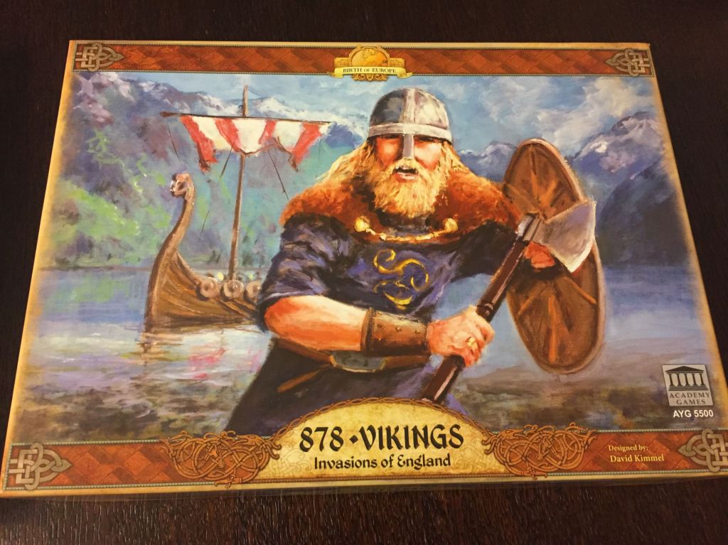 878 AD – Vikings in action – first impressions – The Boardgames Chronicle