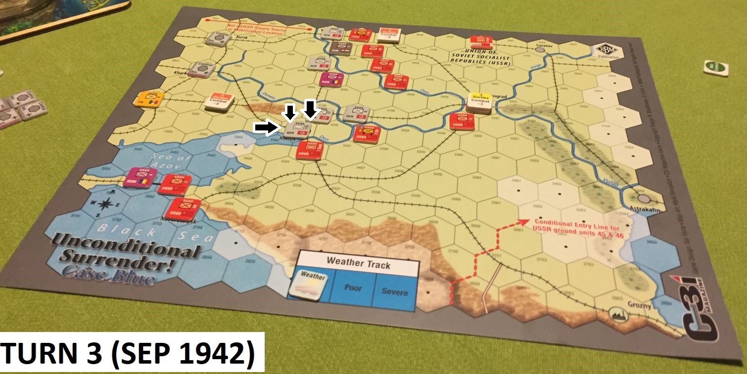 Unconditional Surrender – Case Blue – The Boardgames Chronicle