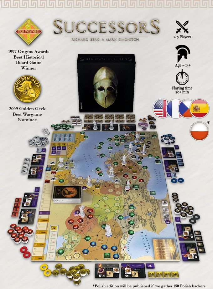 [KICKSTARTER] Successors – new edition from PHALANX – The Boardgames ...