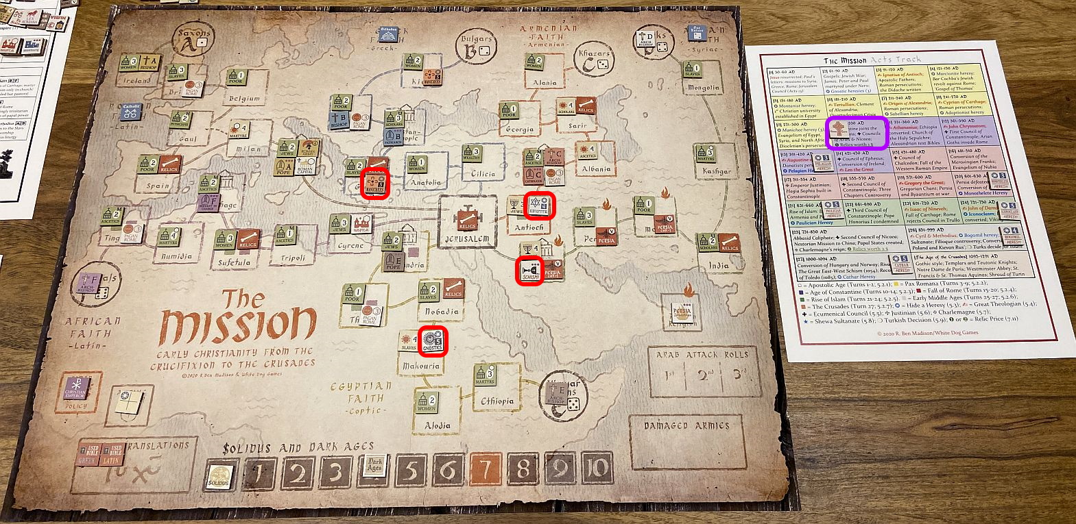 The Mission – first impressions – The Boardgames Chronicle