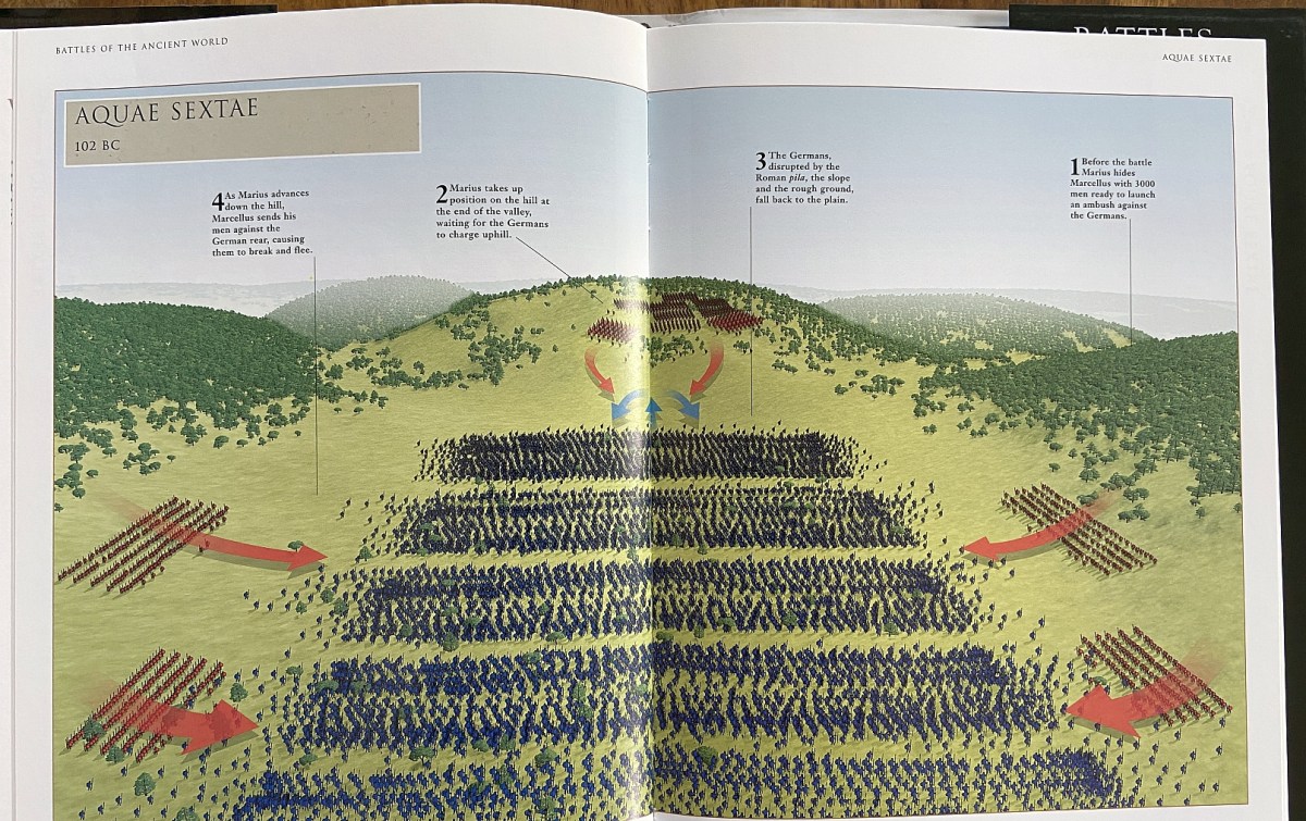 Gaius Marius Roman Legion reforms during Cimbrian Wars as depicted by C ...