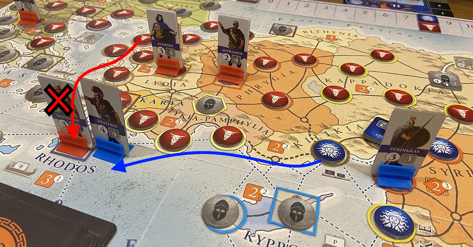 Successors – 2-players game – first impressions – The Boardgames Chronicle