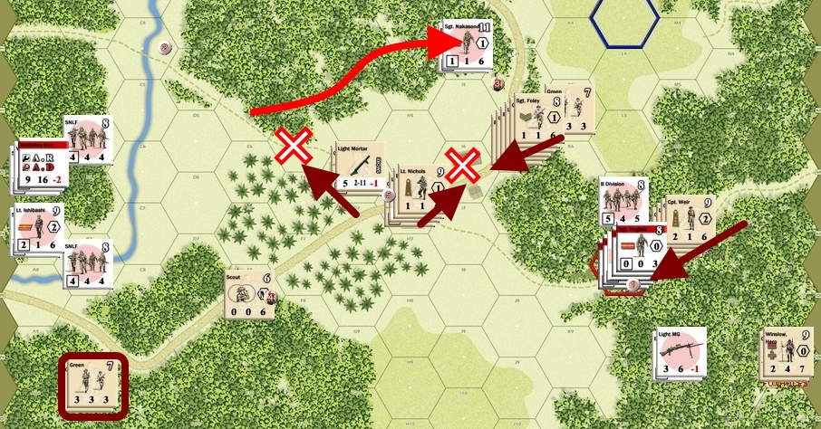 Combat Commander Pacific – Scenario #B Ambush at Mogaung – The ...