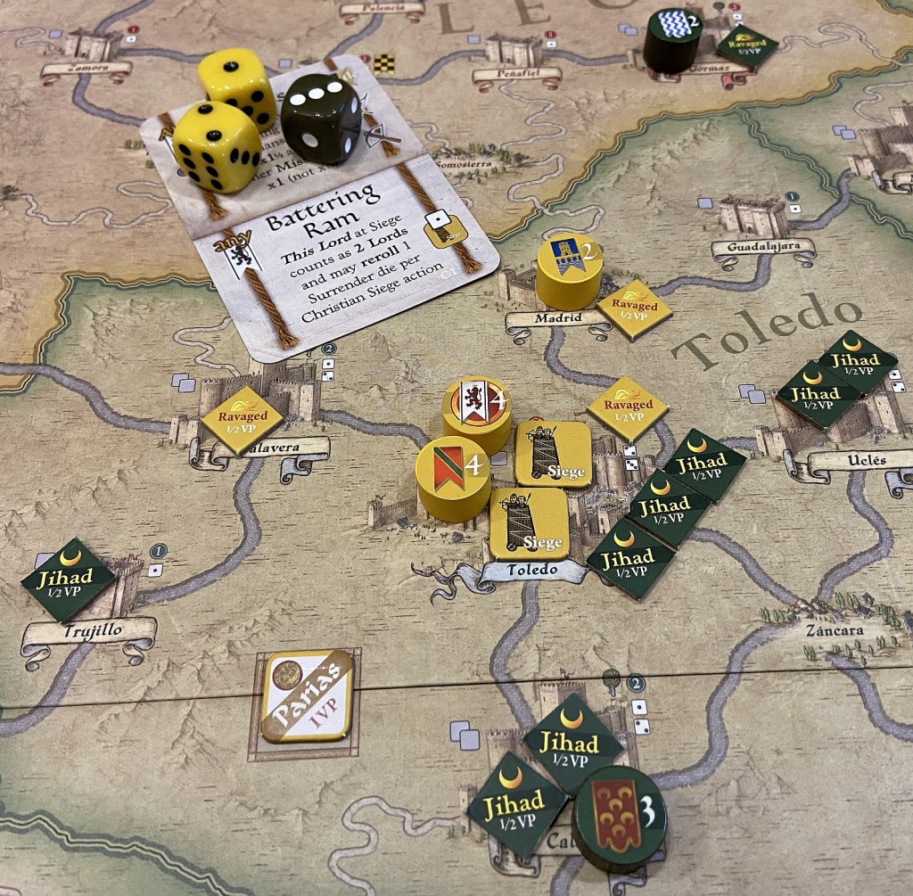 First Impressions for solo play of Almoravid: Reconquista and Riposte ...