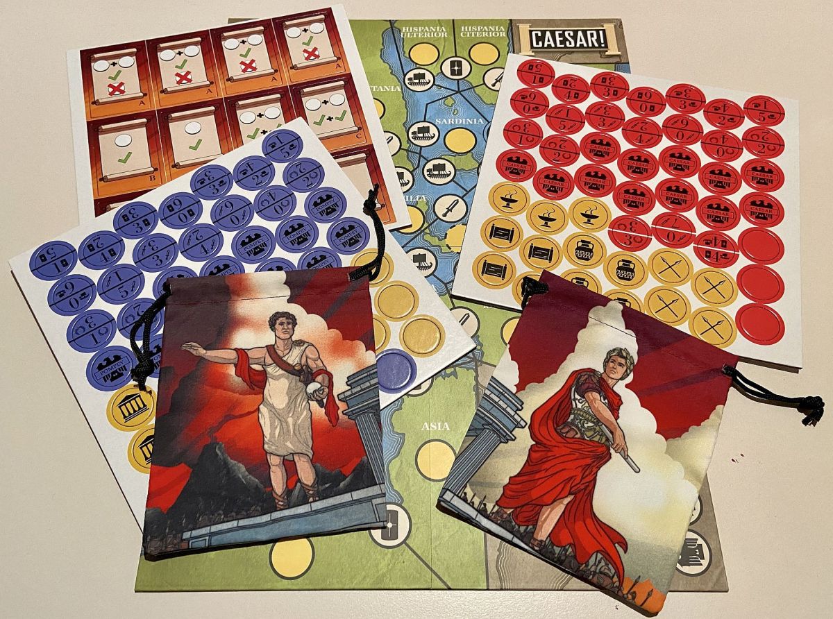 How to Play Caesar!: Seize Rome in 20 Minutes! – The Boardgames Chronicle