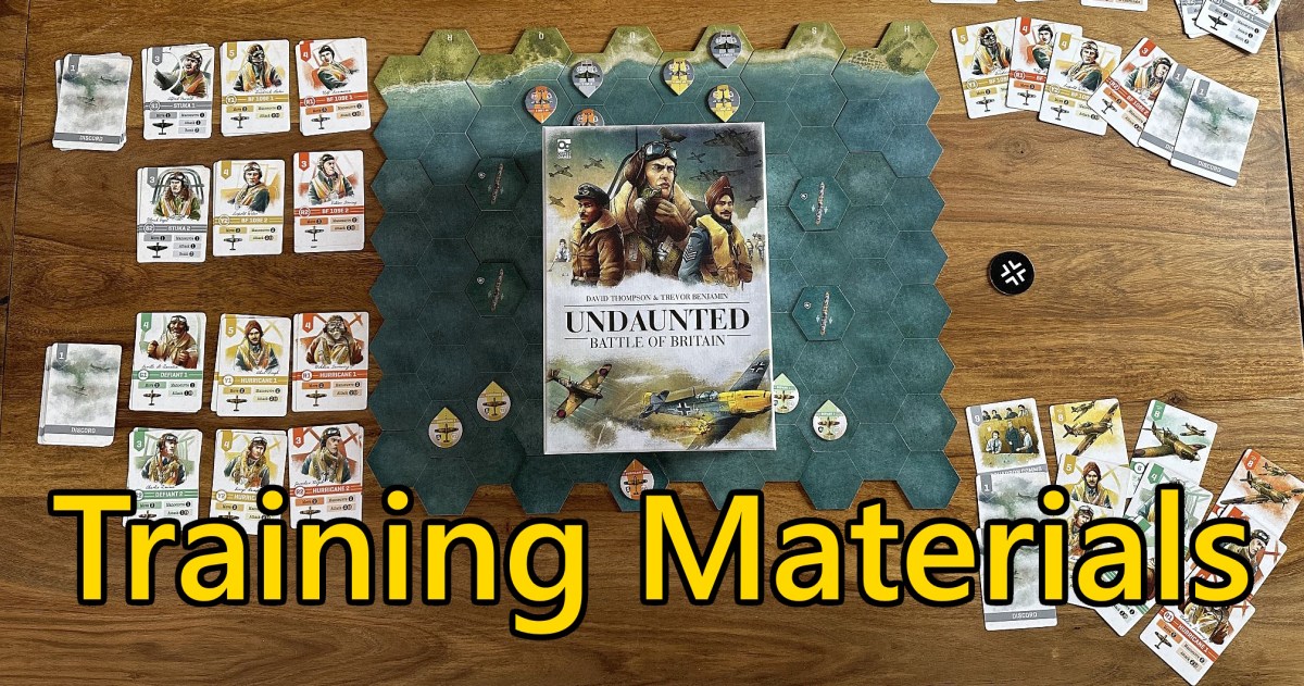 Undaunted: Battle of Britain – Training Materials – The Boardgames ...