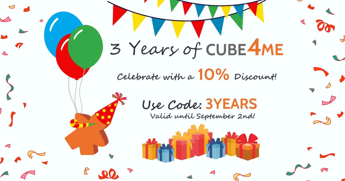 Third anniversary sale & new storage solutions sets on Cube4Me! – The Boardgames Chronicle