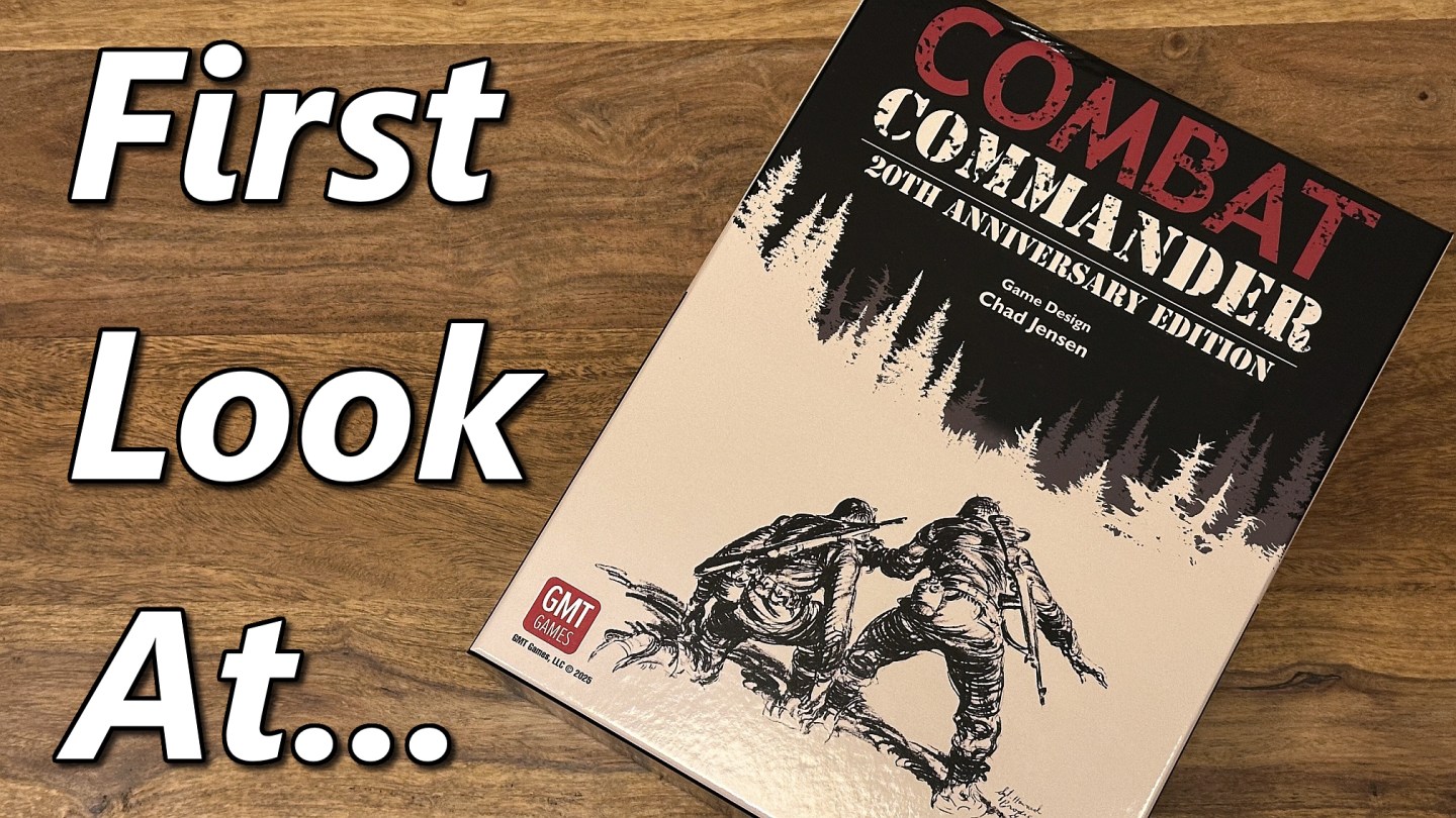 Combat Commander: 20th Anniversary Edition | Unboxing & Overview – The ...
